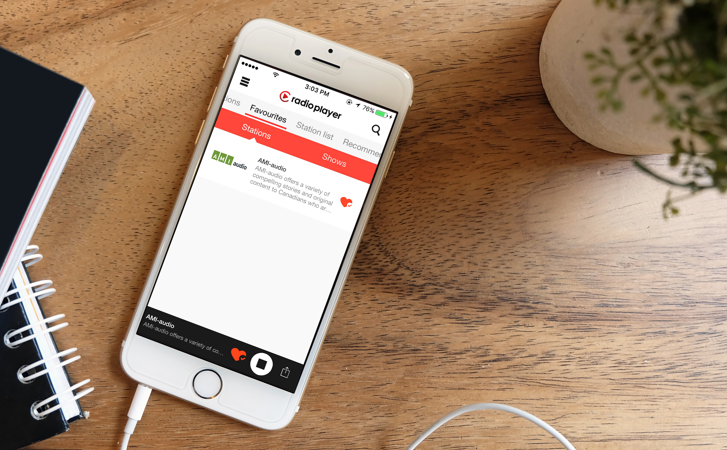 AMI-audio on Radioplayer Canada | Accessible Media Inc.