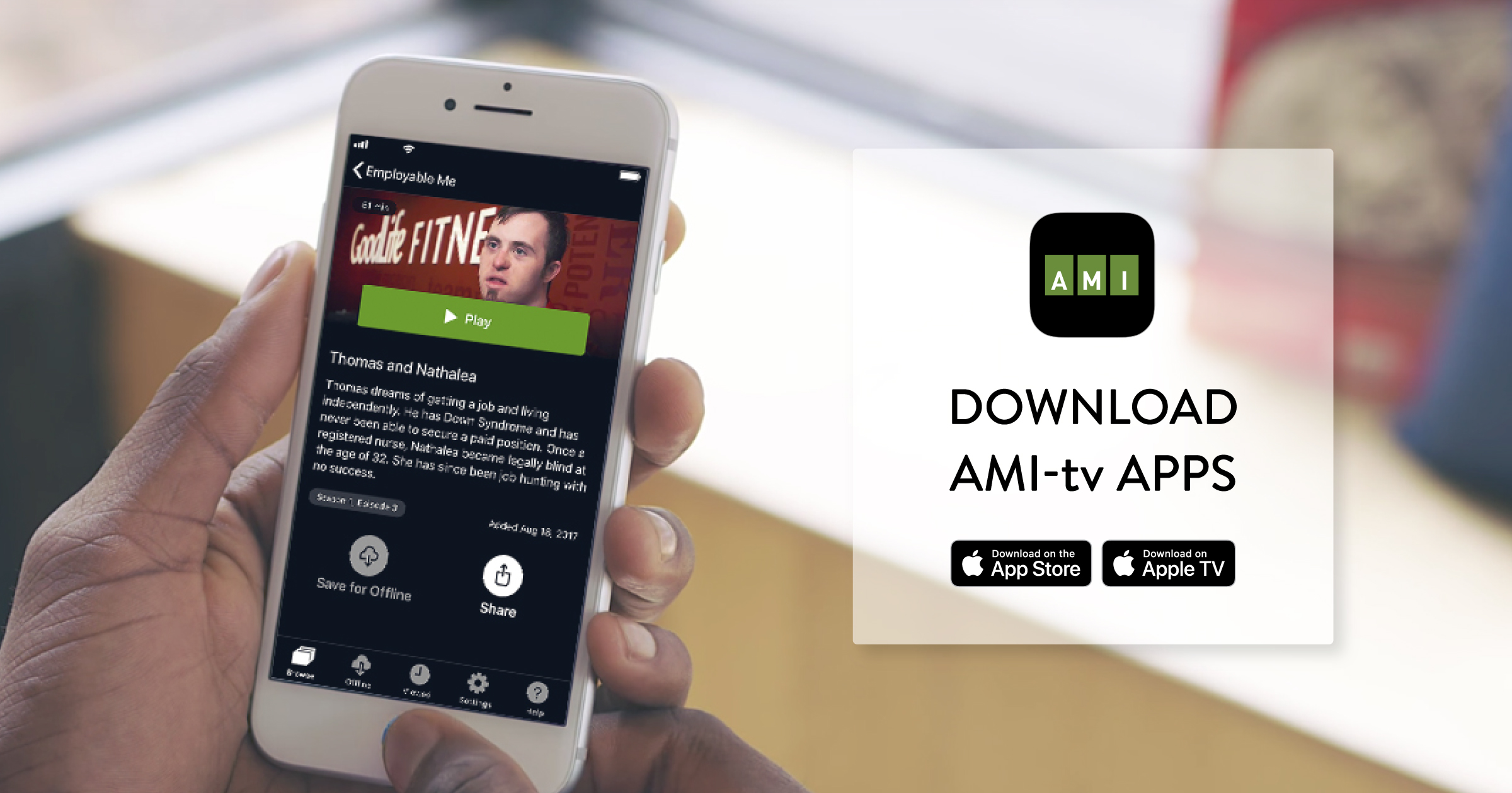 AMI App Review for iOS | Accessible Media Inc.